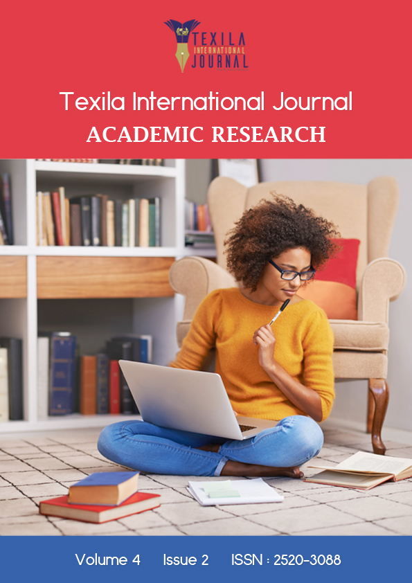 Current Issue Volume 4 | Issue 2 | TEXILA INTERNATIONAL JOURNAL OF ...